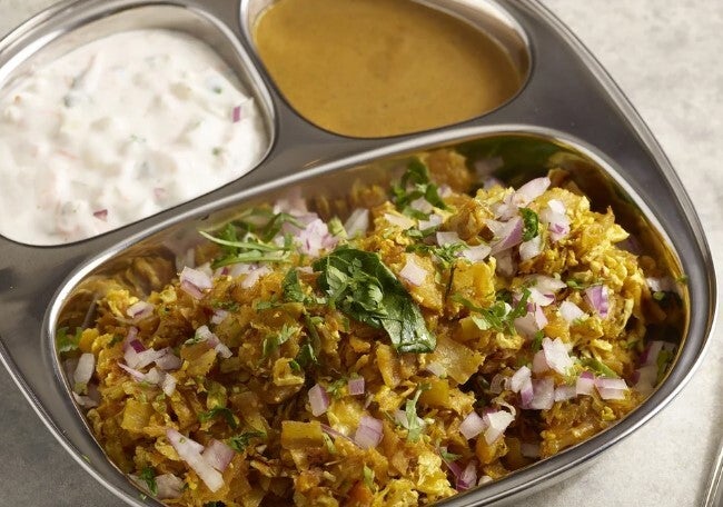 Egg Kothu Parota Half Tray | Copper Pot
